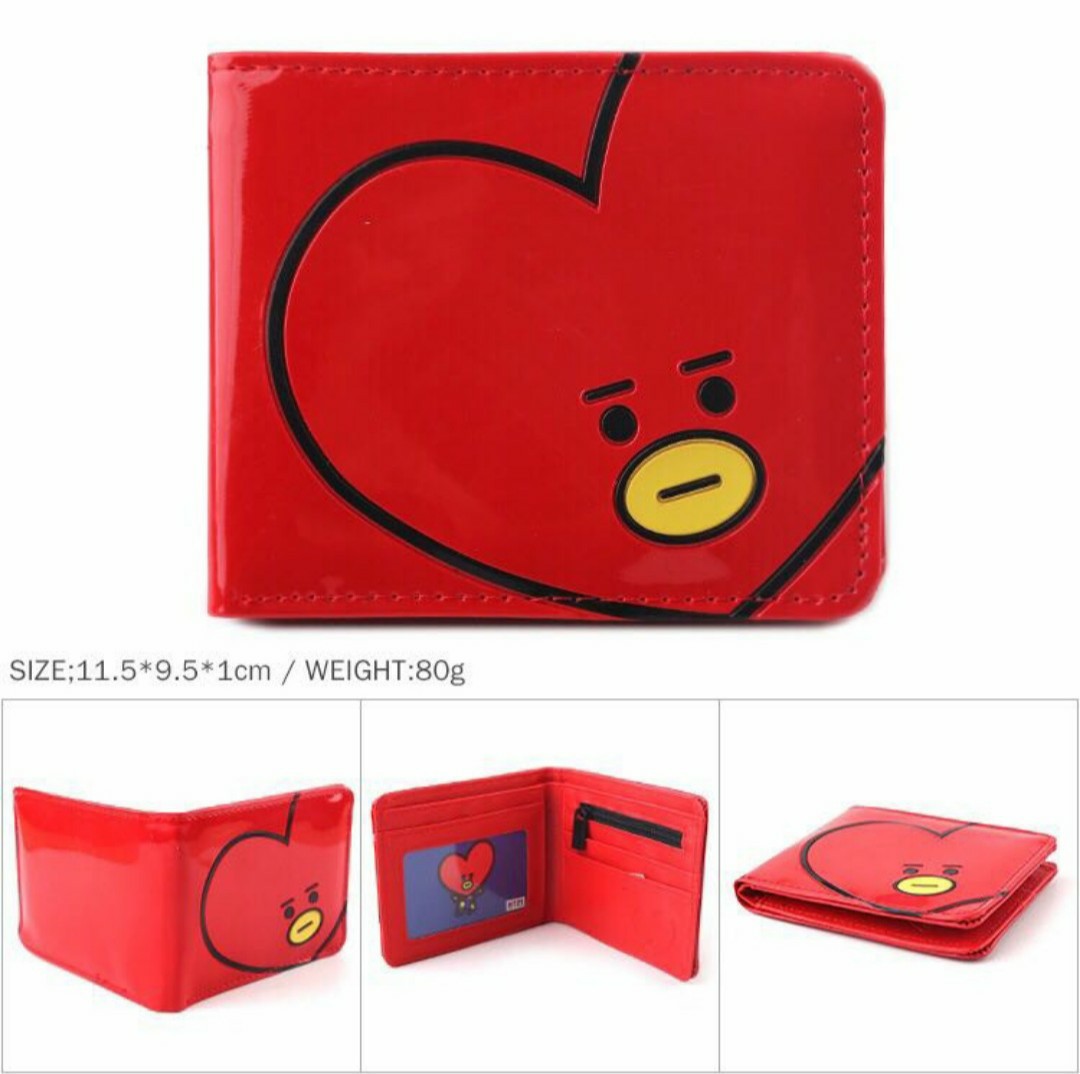 BT21 TATA Wallet, Hobbies & Toys, Memorabilia & Collectibles, K-Wave on ...