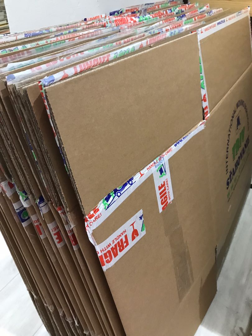 Carton Boxes for moving, Everything Else on Carousell