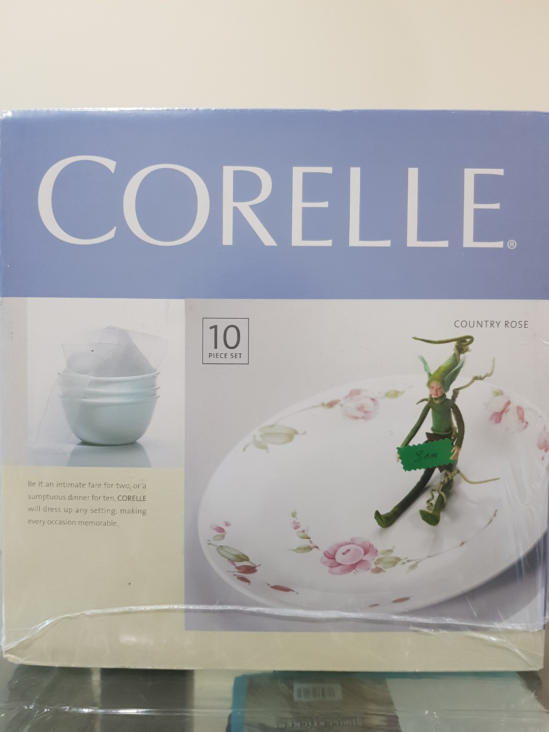 Corelle Country Rose and Corelle Coordinates, Furniture & Home Living ...