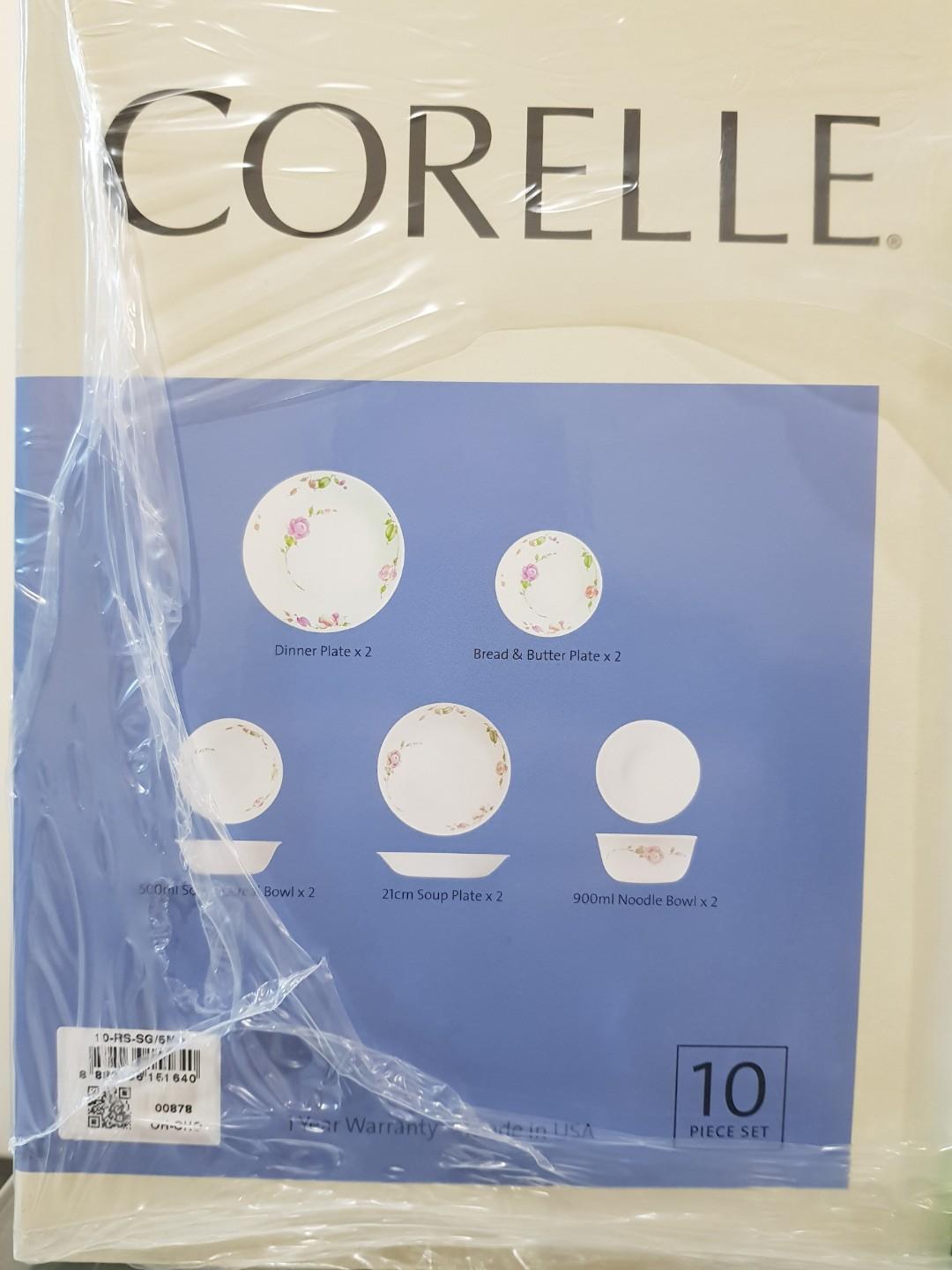 Corelle Country Rose and Corelle Coordinates, Furniture & Home Living ...