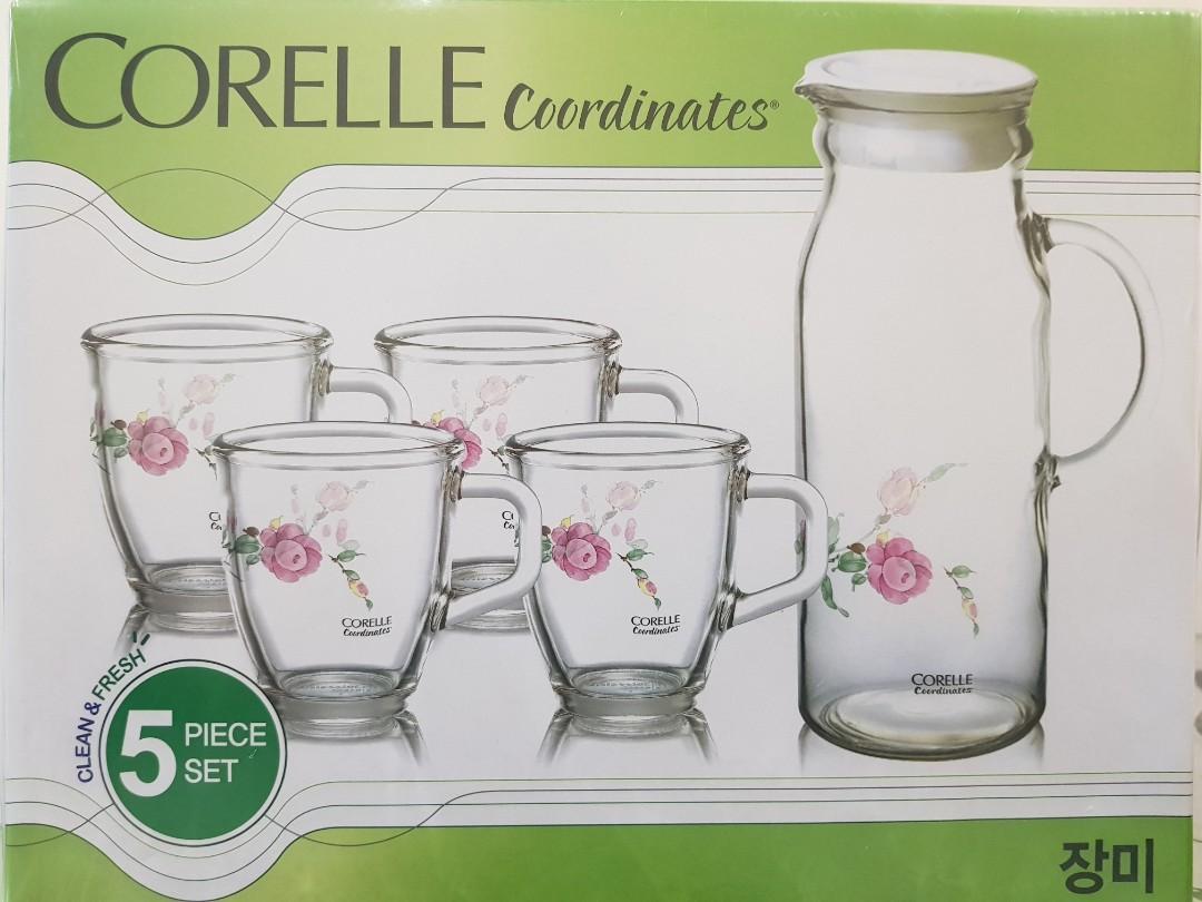 Corelle Country Rose and Corelle Coordinates, Furniture & Home Living ...