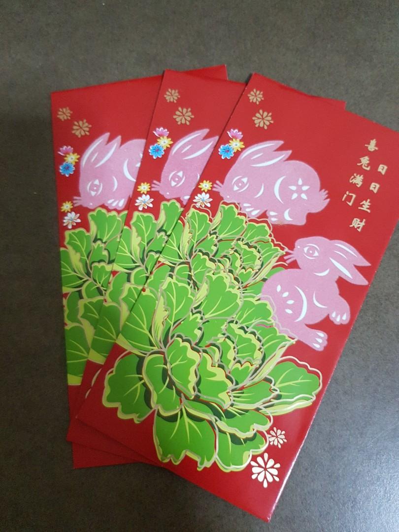 Credit Suisse Rabbit red packets Ang pow, Everything Else on Carousell