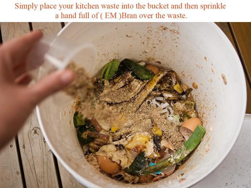 Effective Microorganisms Powder For Food Waste Composter Plant ...