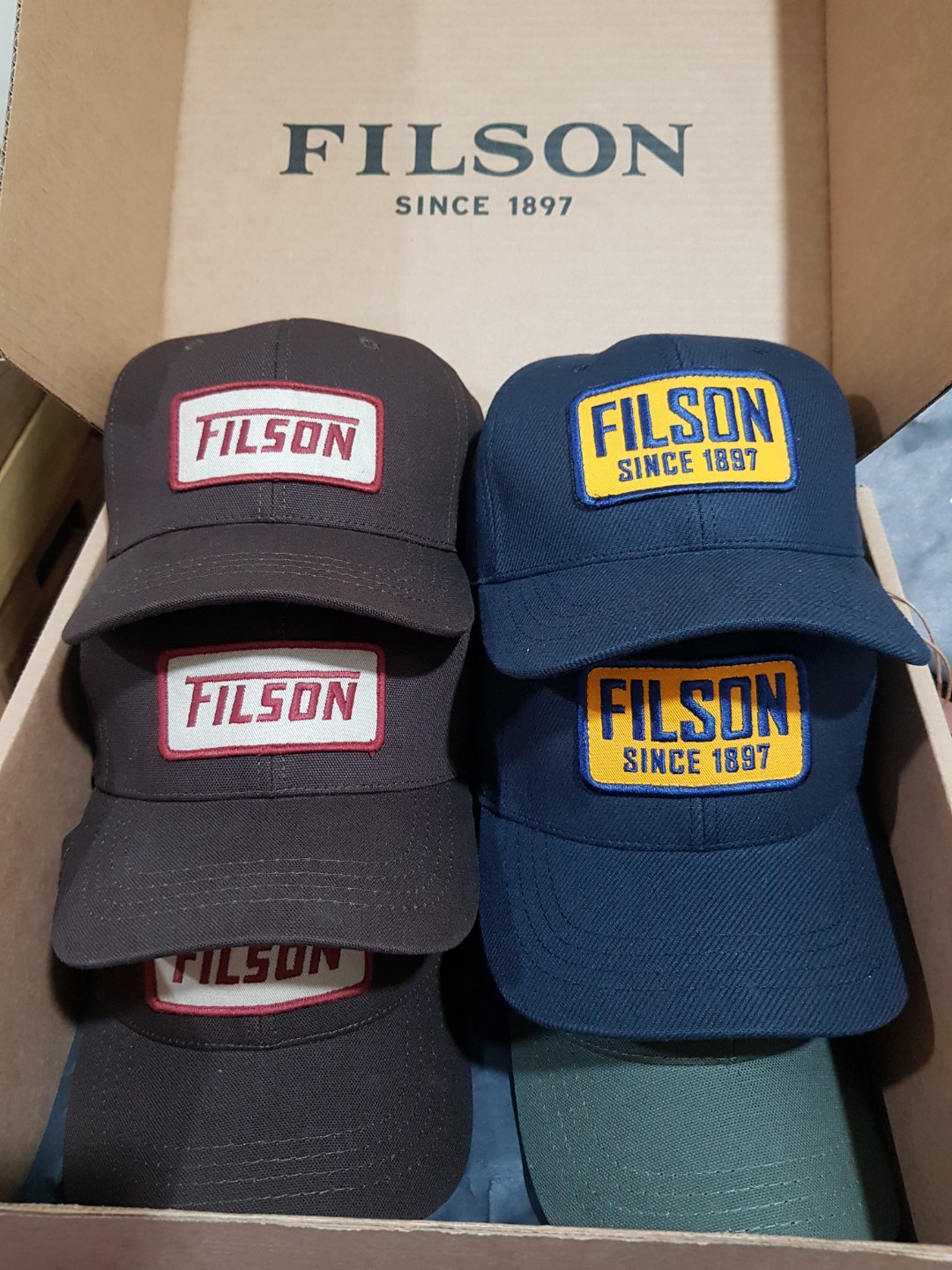 FILSON Logger /Trucker Caps, Men's Fashion, Watches & Accessories, Caps ...