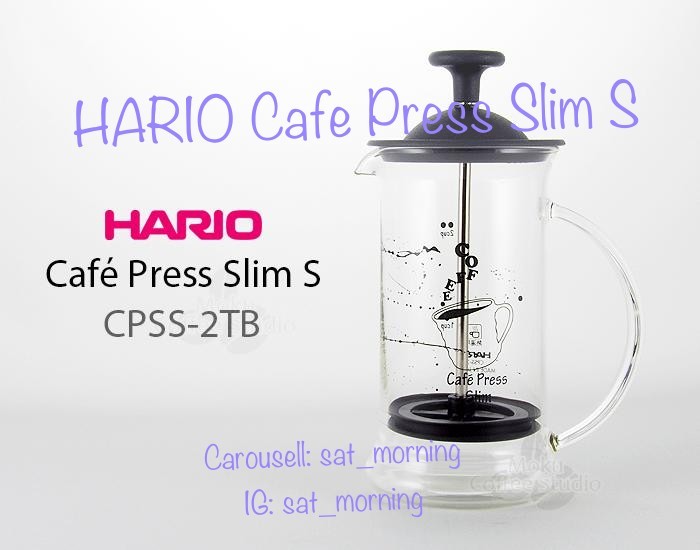【咖啡】HARIO 黑灰法式濾壓壺 CPSS-2TB 240ml, 家庭電器, 廚房電器, 咖啡機及咖啡壺 - Carousell