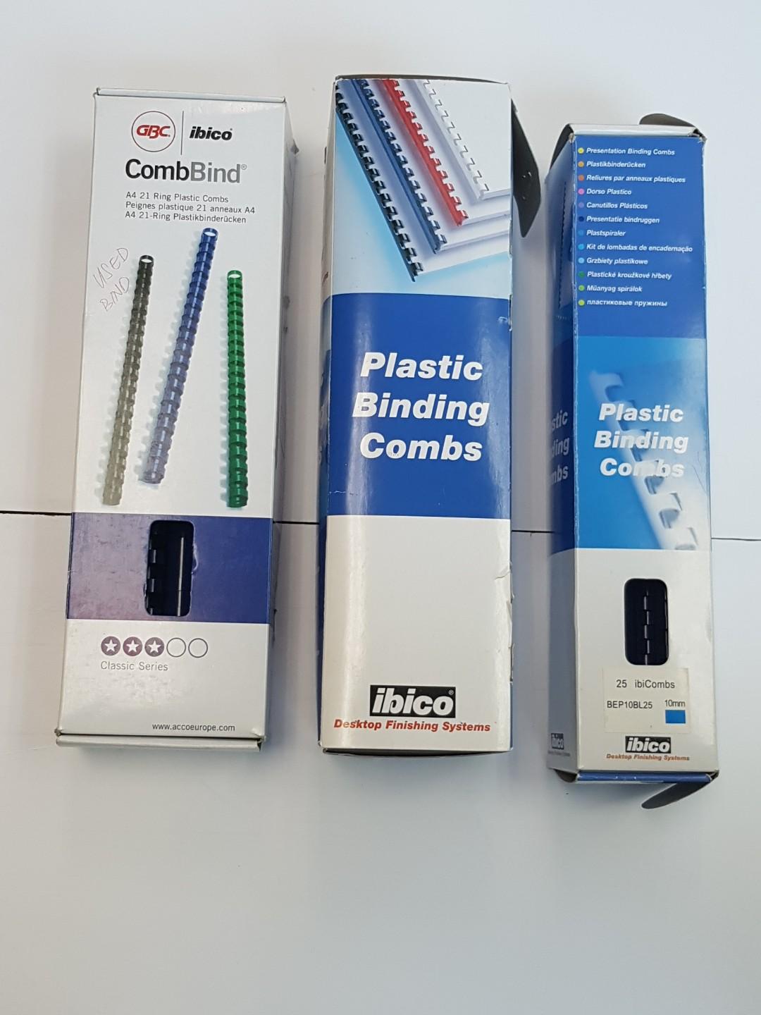 ibico ibiMaster 85 Binding Machine with Plastic Covers and Binding ...