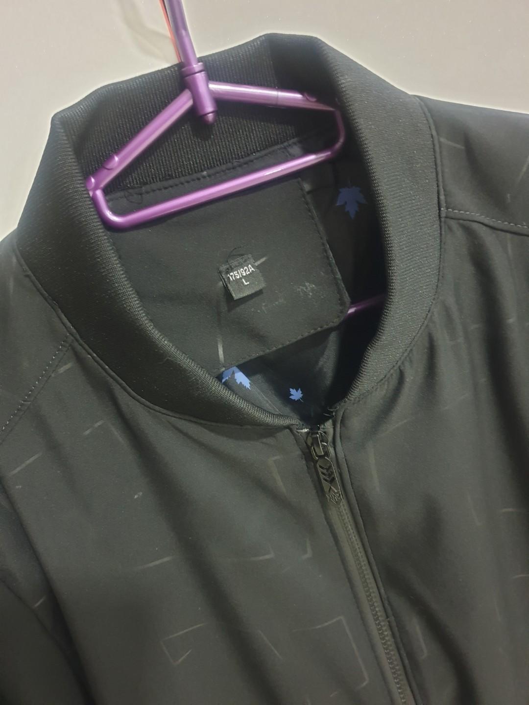 Jacket black, Men's Fashion, Coats, Jackets and Outerwear on Carousell