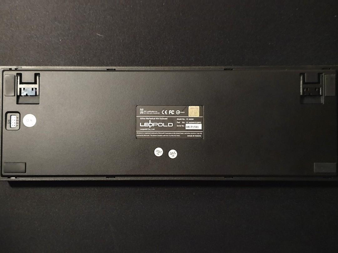 Leopold FC660-M PD 66-key Mechanical Keyboard, Computers & Tech, Parts ...