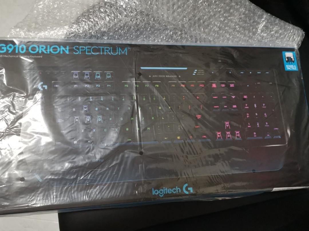 Logitech G910 Orion Spectrum, Computers & Tech, Parts & Accessories ...
