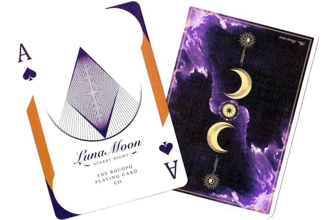 Luna Moon Playing Cards (Standard), Hobbies & Toys, Toys & Games on ...