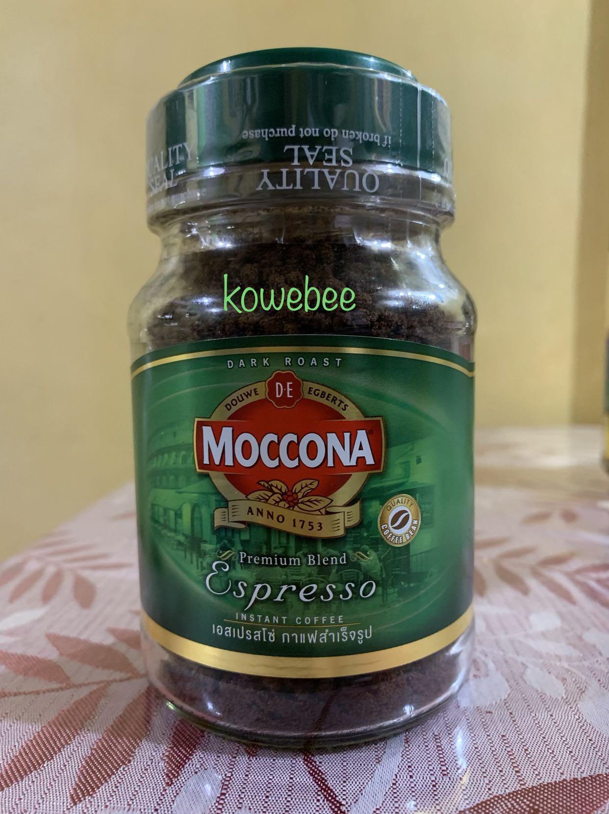 Moccona Espresso Coffee 100 grams, Food & Drinks, Beverages on Carousell