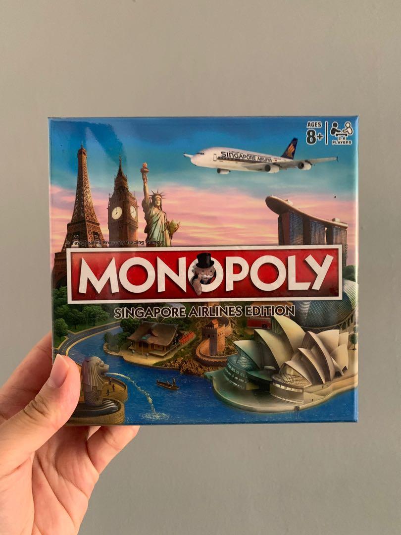 Monopoly - Singapore Airlines Edition, Hobbies & Toys, Toys & Games on ...