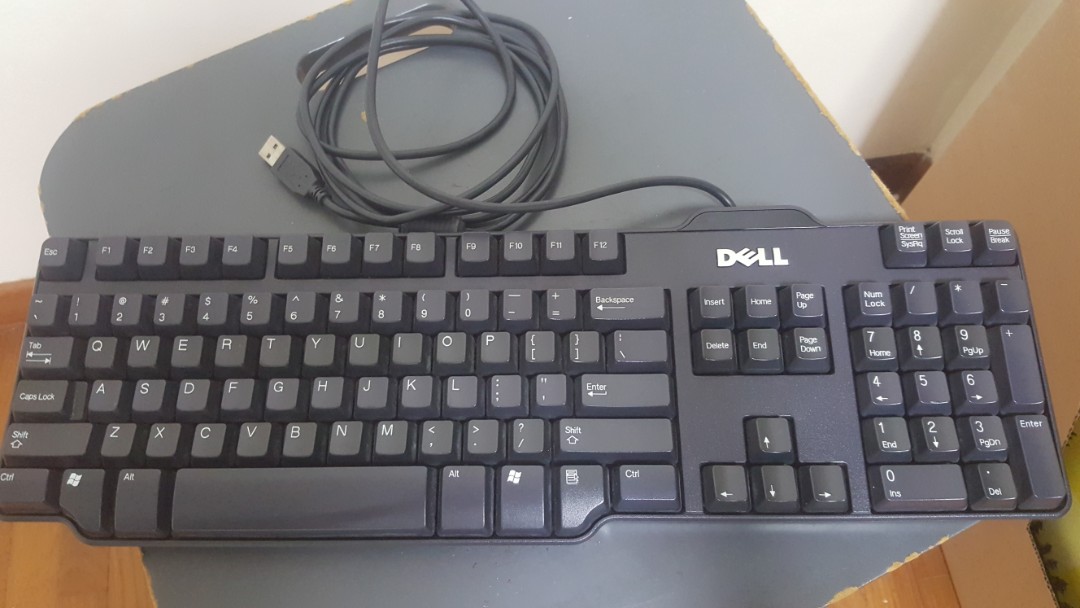 Original Dell Keyboard, Computers & Tech, Parts & Accessories, Computer ...