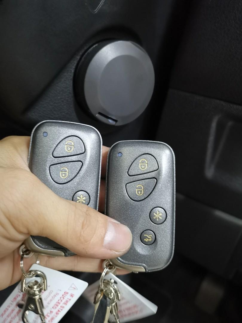 Perodua Myvi Push Start Alarm Keyless Entry, Auto Accessories on Carousell