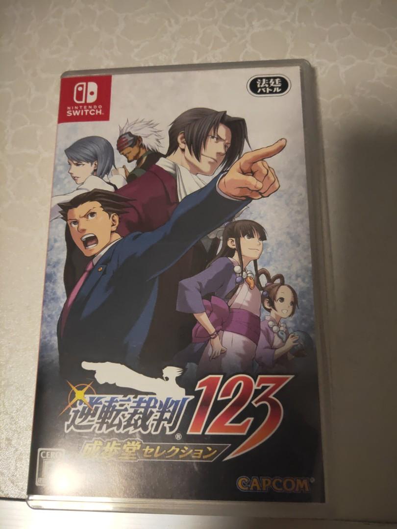 ENGLISH Phoenix Wright Ace Attorney Trilogy Switch, Video Gaming, Video ...