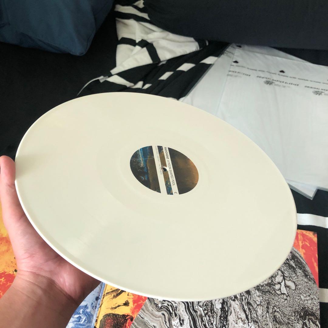 Radiohead - A Moon Shaped Pool - 2LP White vinyl Record Limited Edition ...