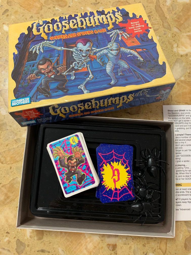 Rare! Goosebumps card game, Hobbies & Toys, Toys & Games on Carousell