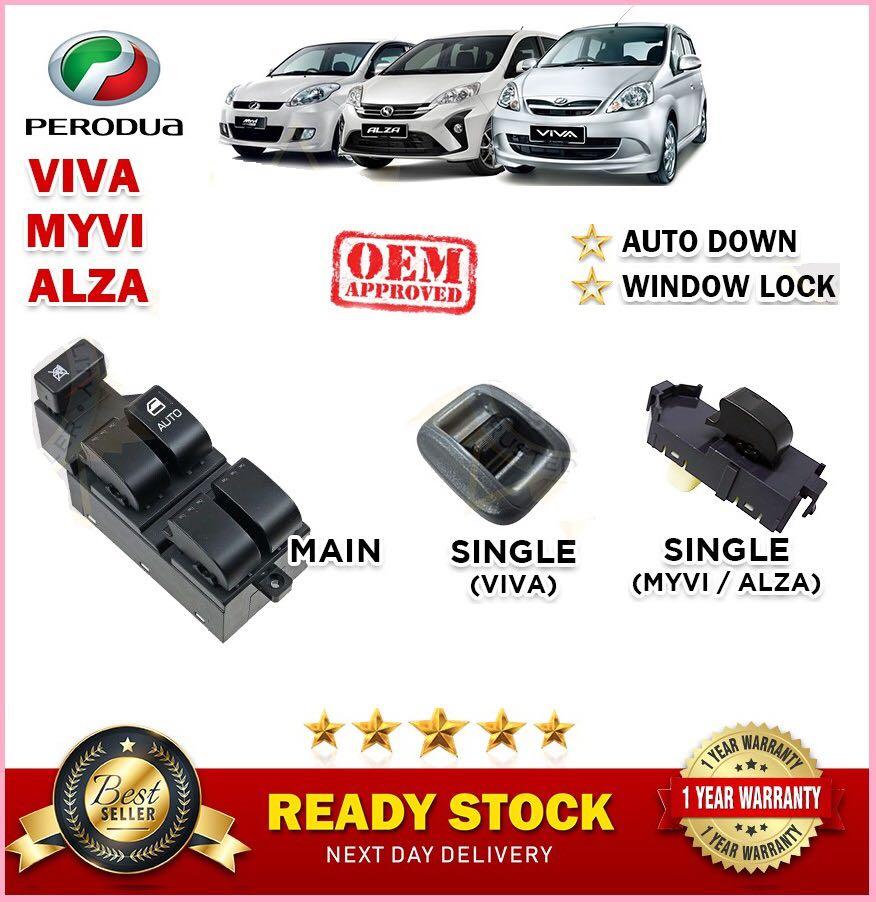 SC76 Suis tingkap produa AUTO DOWN OEM Fitting Perodua Myvi Alza Viva ...