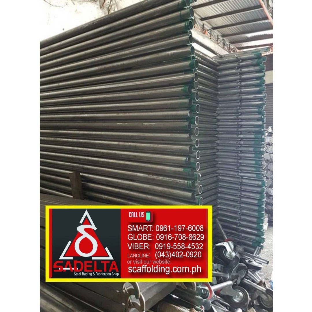 Scaffolding set for sale and rent catwalk ladder shoring jack clamp u ...