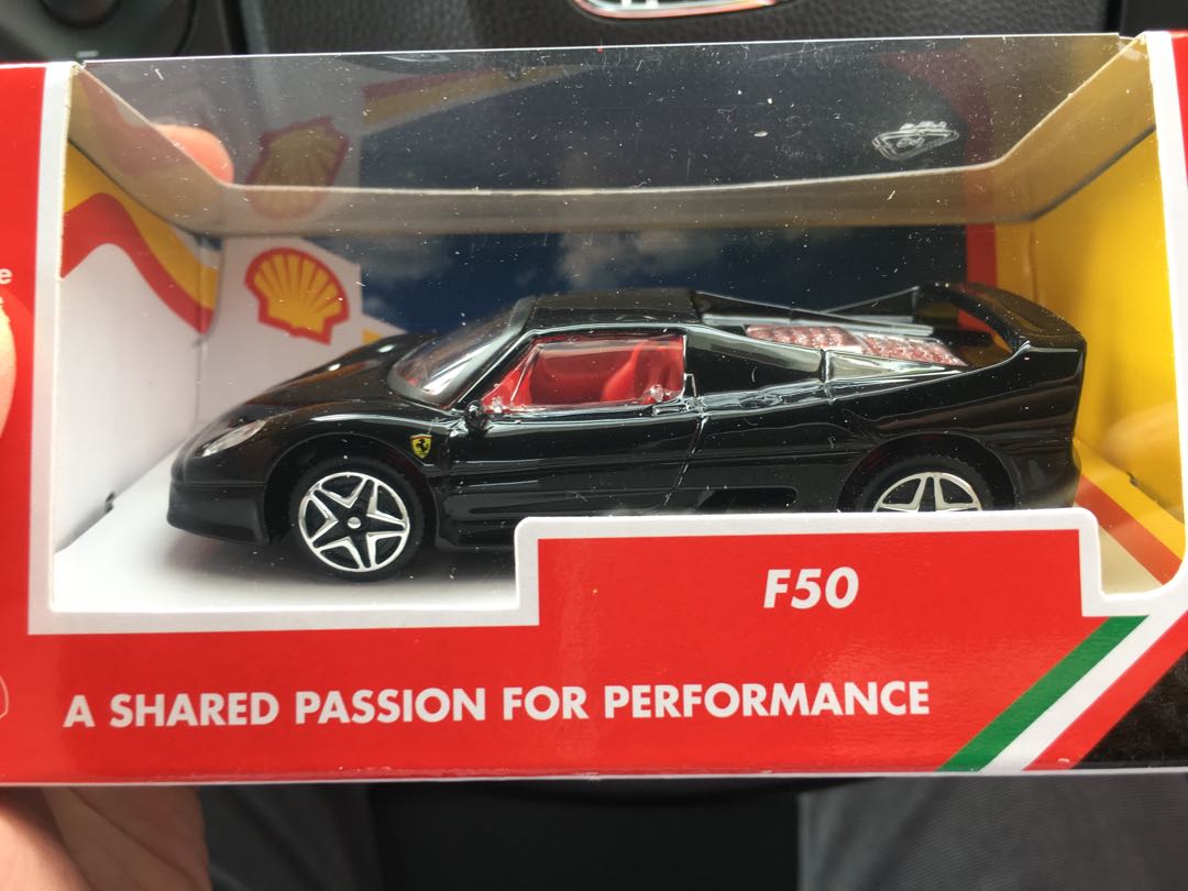 Shell Ferrari F50 , Hobbies & Toys, Collectibles & Memorabilia, Vintage ...
