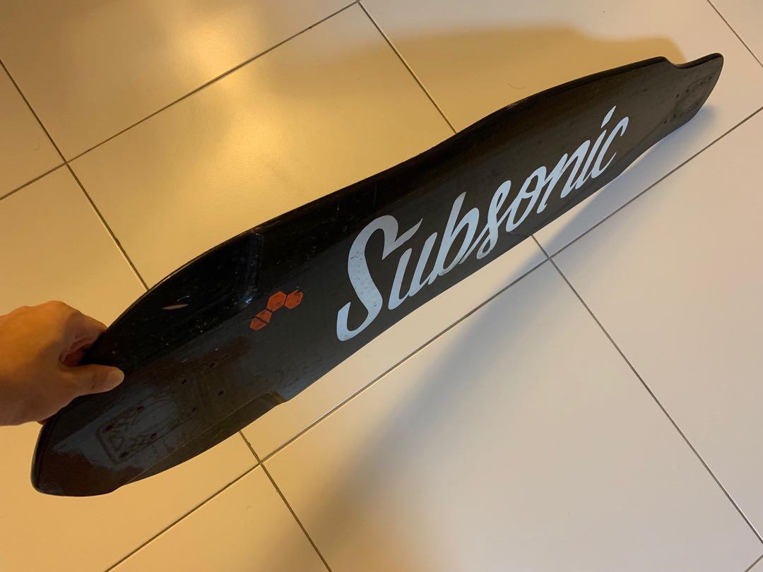 Subsonic Pulse 40 LDP Longboard Deck, Sports Equipment, Sports & Games ...