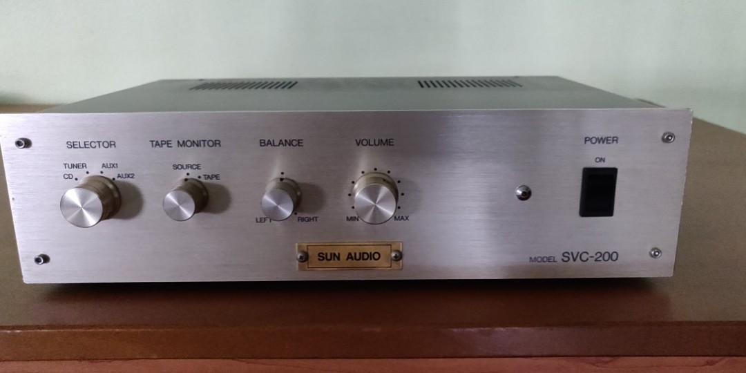 Sun Audio SVC-200 pre amp, Audio, Other Audio Equipment on Carousell