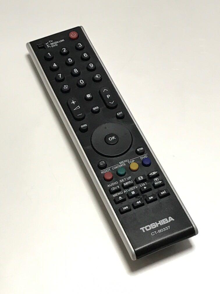 (SOLD 20/2) TOSHIBA LCD TV Remote Control (CT-90337), TV & Home ...