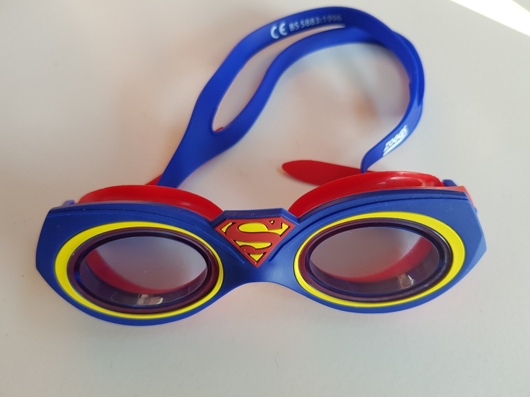 Zoggs Goggles Superman for Kids, Babies & Kids, Babies & Kids Fashion ...