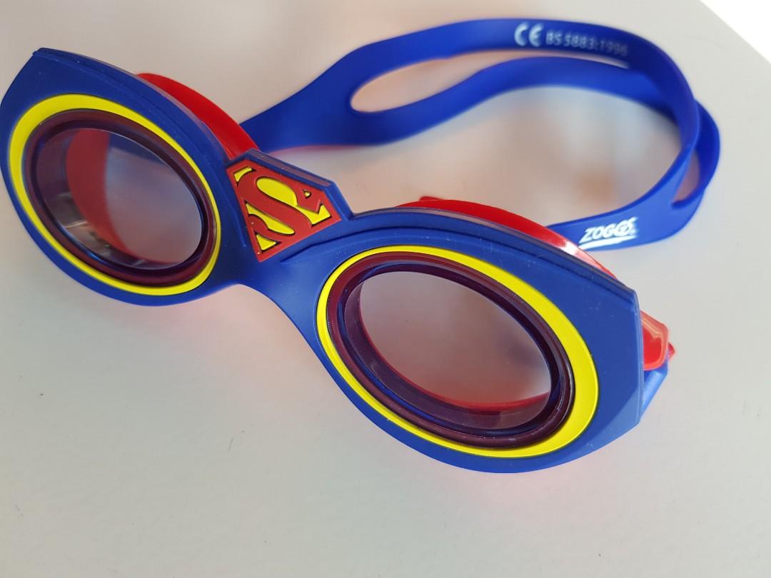 Zoggs Goggles Superman for Kids, Babies & Kids, Babies & Kids Fashion ...