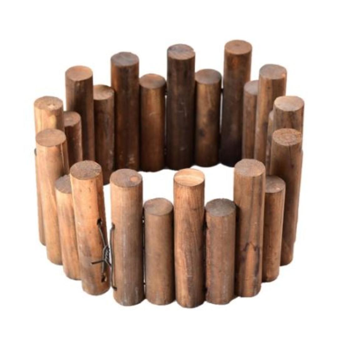 Round Wooden Stakes For Garden | Fasci Garden