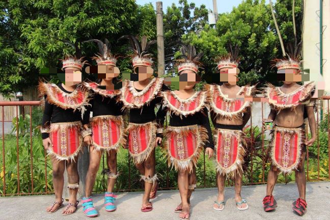 Ati-atihan costume with leotard , Babies & Kids, Babies & Kids Fashion ...