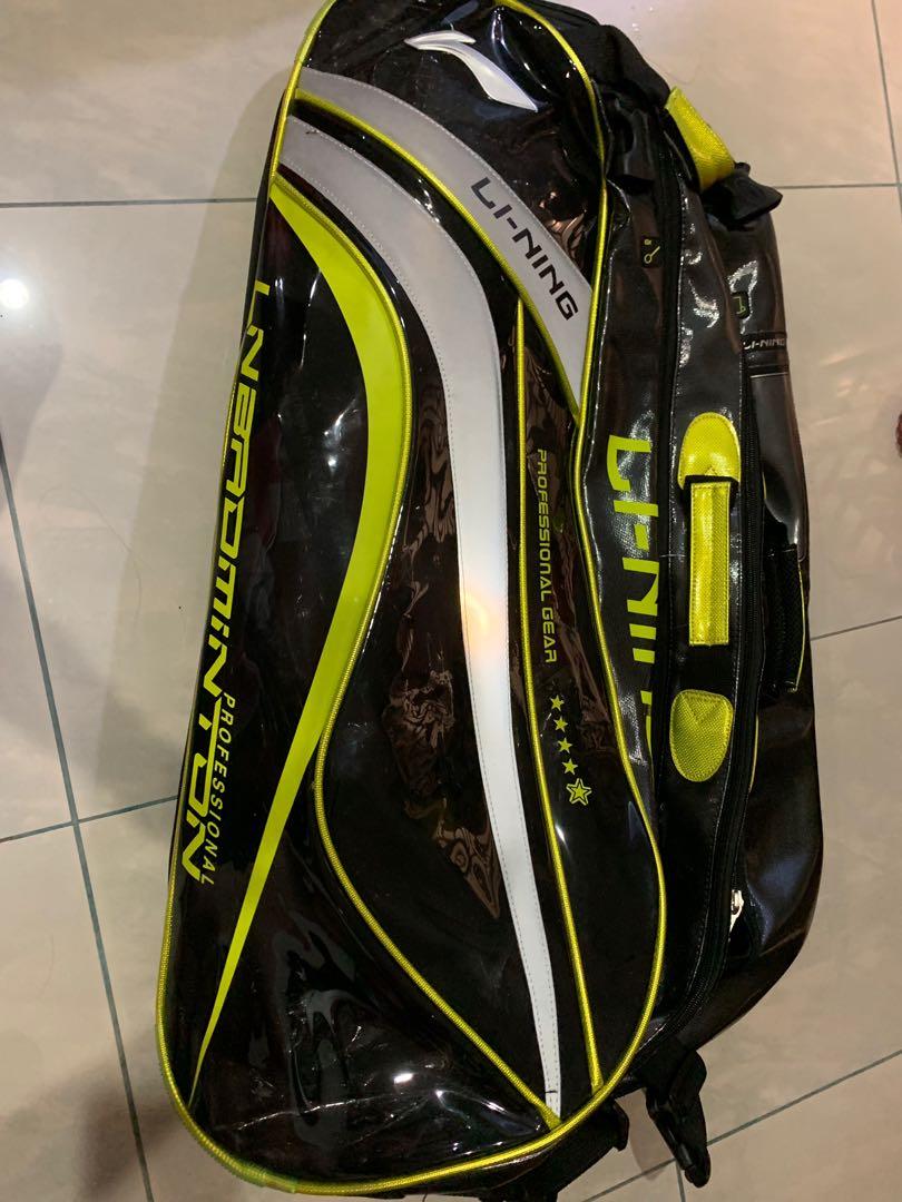 Badminton Racket Bag Lining / Li Ning / Li-Ning, Sports Equipment ...