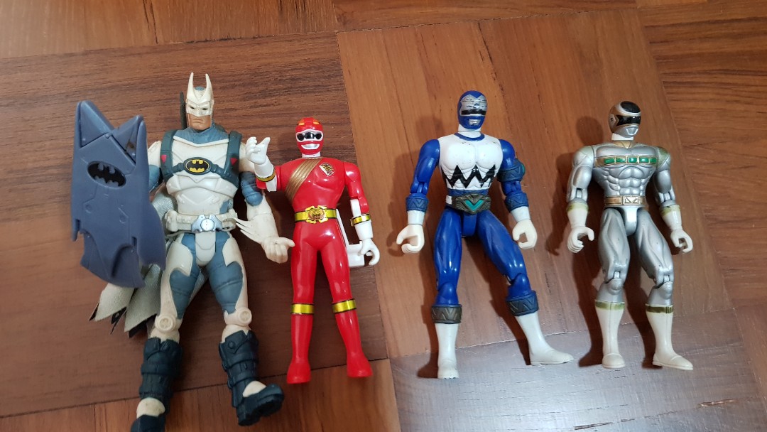 Batman / Power Ranger, Hobbies & Toys, Toys & Games on Carousell