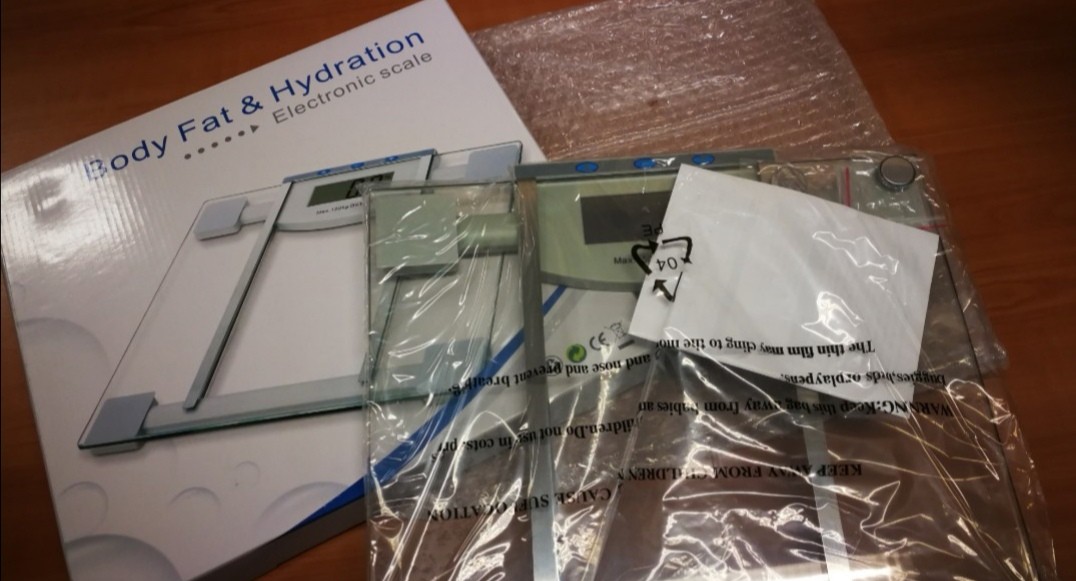 BNIB Body Fat & Hydration Electronic Scale, Health & Nutrition, Health ...