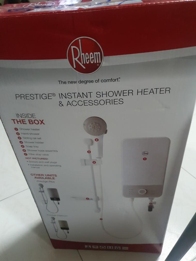 Bnib Rheem Prestige Water Heater Rtle 33b Everything Else On Carousell