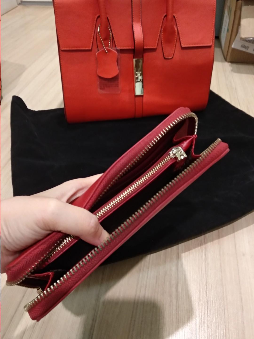 BNWT Esfolar Red Bag Reduced, Luxury, Bags & Wallets on Carousell
