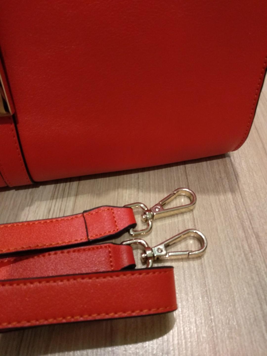 BNWT Esfolar Red Bag Reduced, Luxury, Bags & Wallets on Carousell