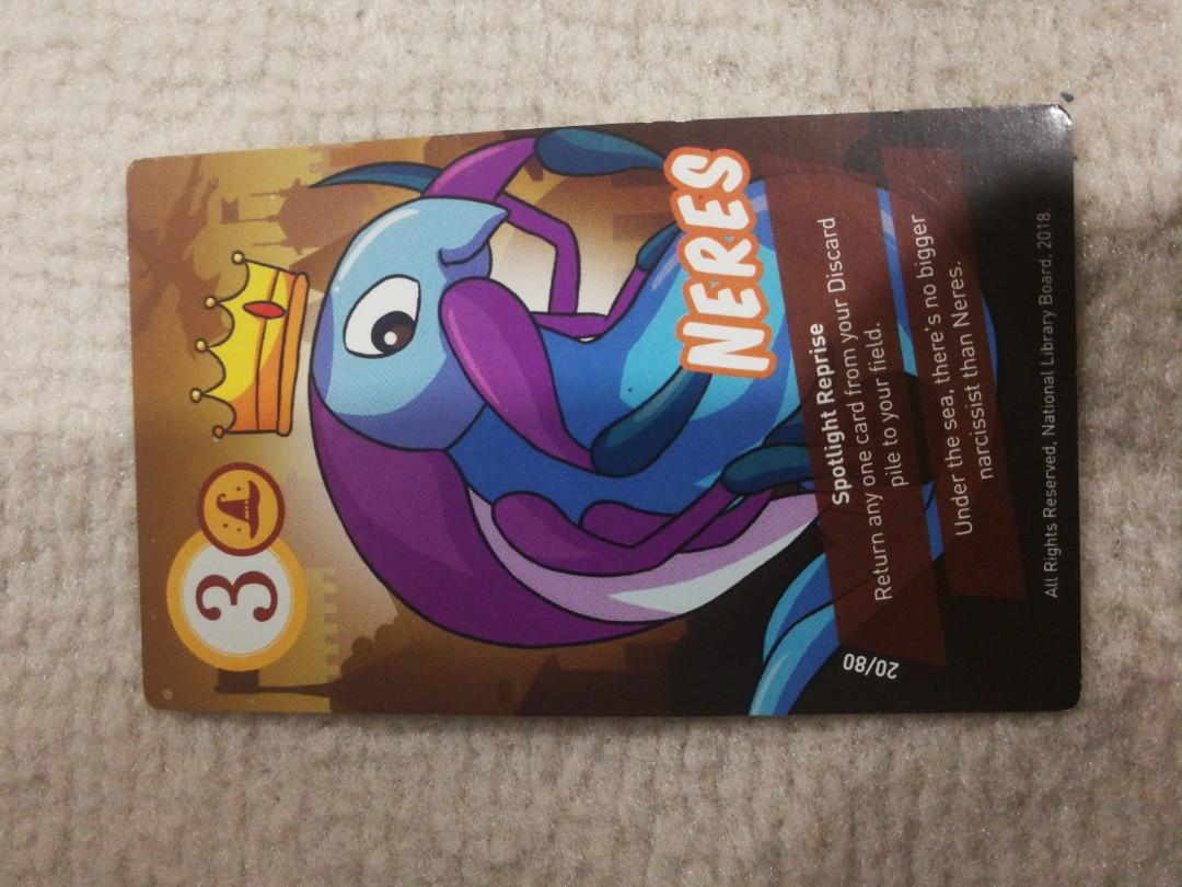 Bookbug common cards, Hobbies & Toys, Toys & Games on Carousell