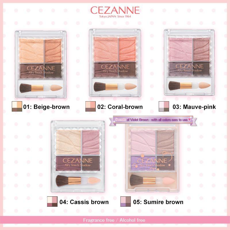 Cezanne Airy Touch Shadow 05, Beauty & Personal Care, Face, Makeup on ...