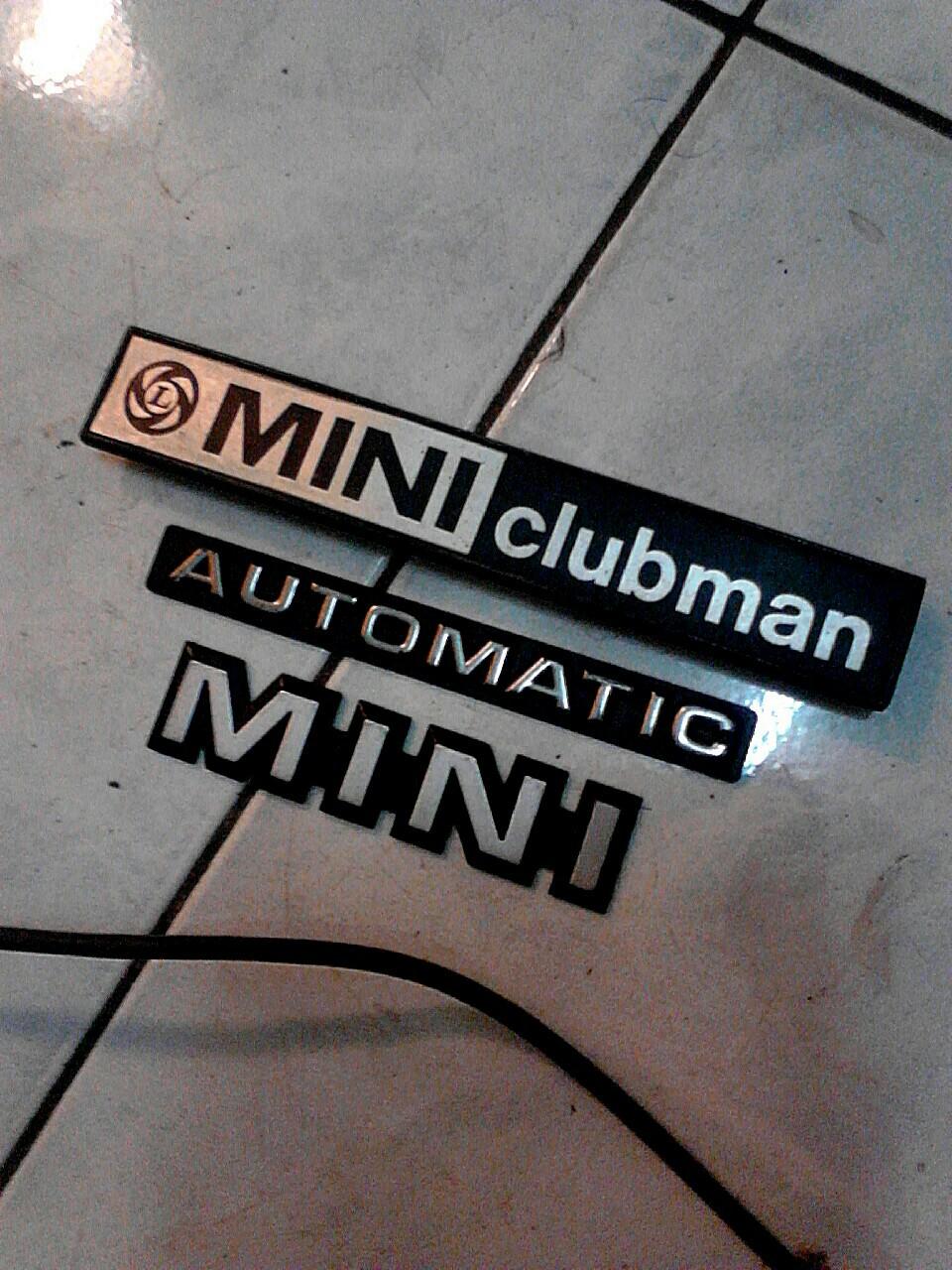 Classic Mini badges, Auto Accessories on Carousell