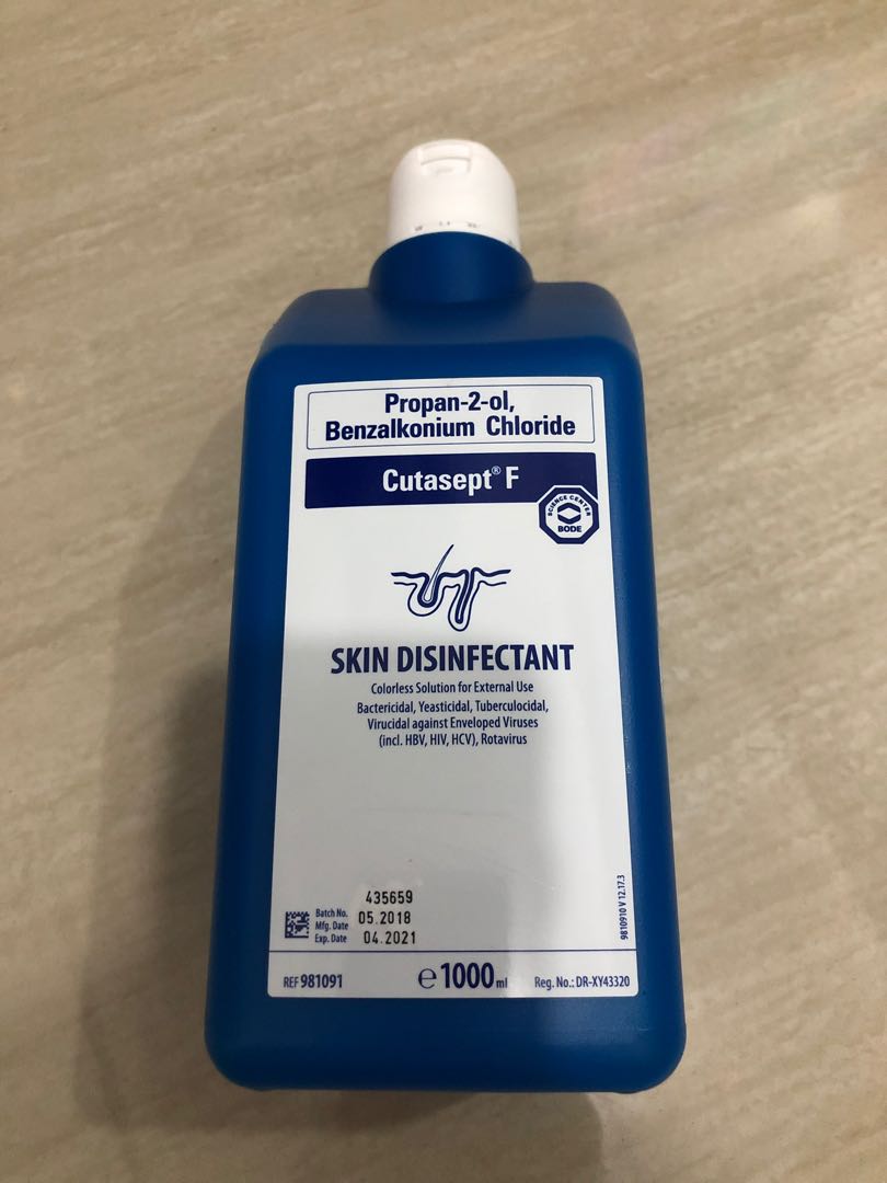 Cutasept F skin disinfectant 1000ml, Beauty & Personal Care, Oral Care ...