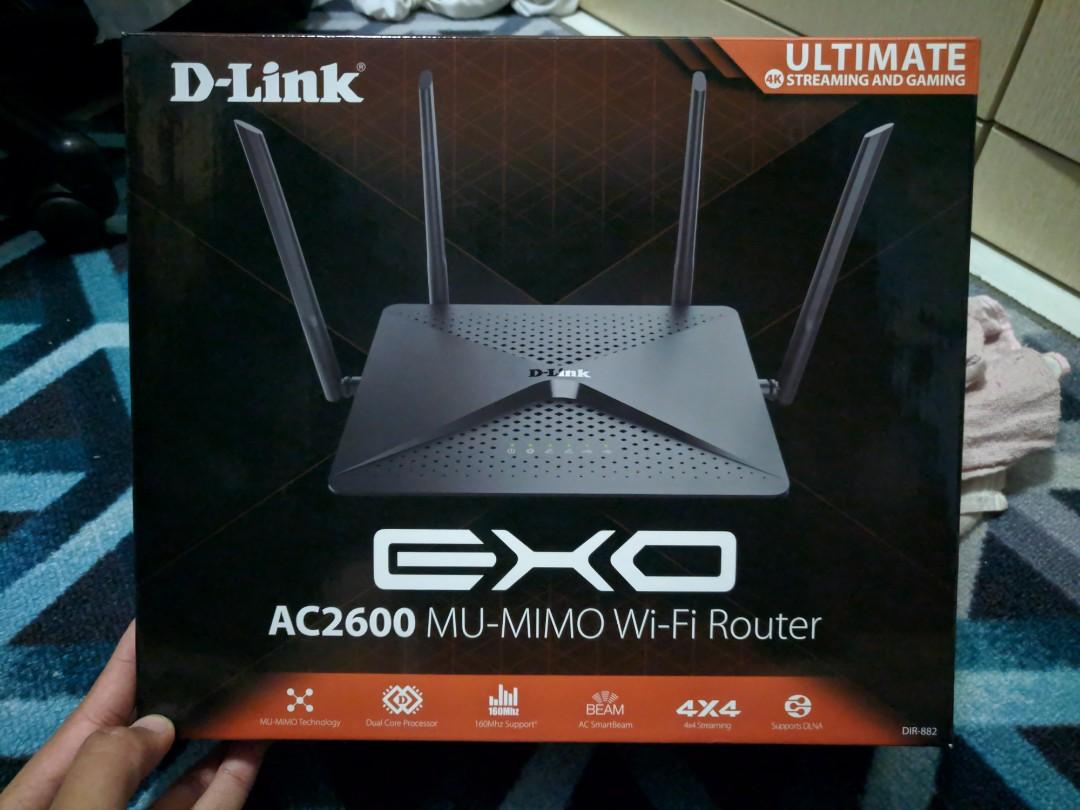 D-Link AC2600 MU-MIMO DIR-882 Router, Computers & Tech, Parts ...