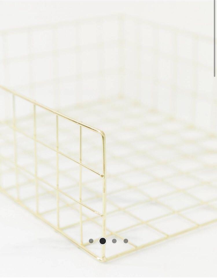 Gold Magazine Paper Rack/Holder/Organizer , Furniture & Home Living ...