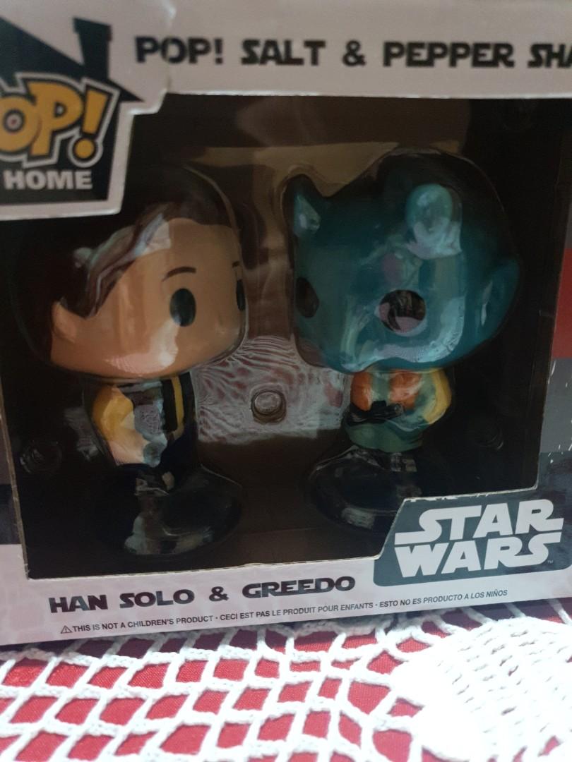 Han Solo & Greedo Pop salt and pepper shakers, Hobbies & Toys, Toys ...