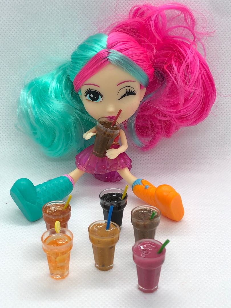 Handmade Miniature Hawkerfood drink: Kopi-o peng/ kopi peng / Teh-o peng/ Teh peng / Bandung ...