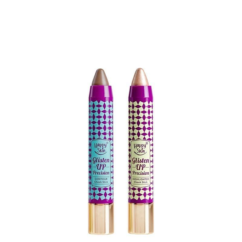 Happy Skin Highlighter and Contour Glisten Up! Precision Cheek Stick ...