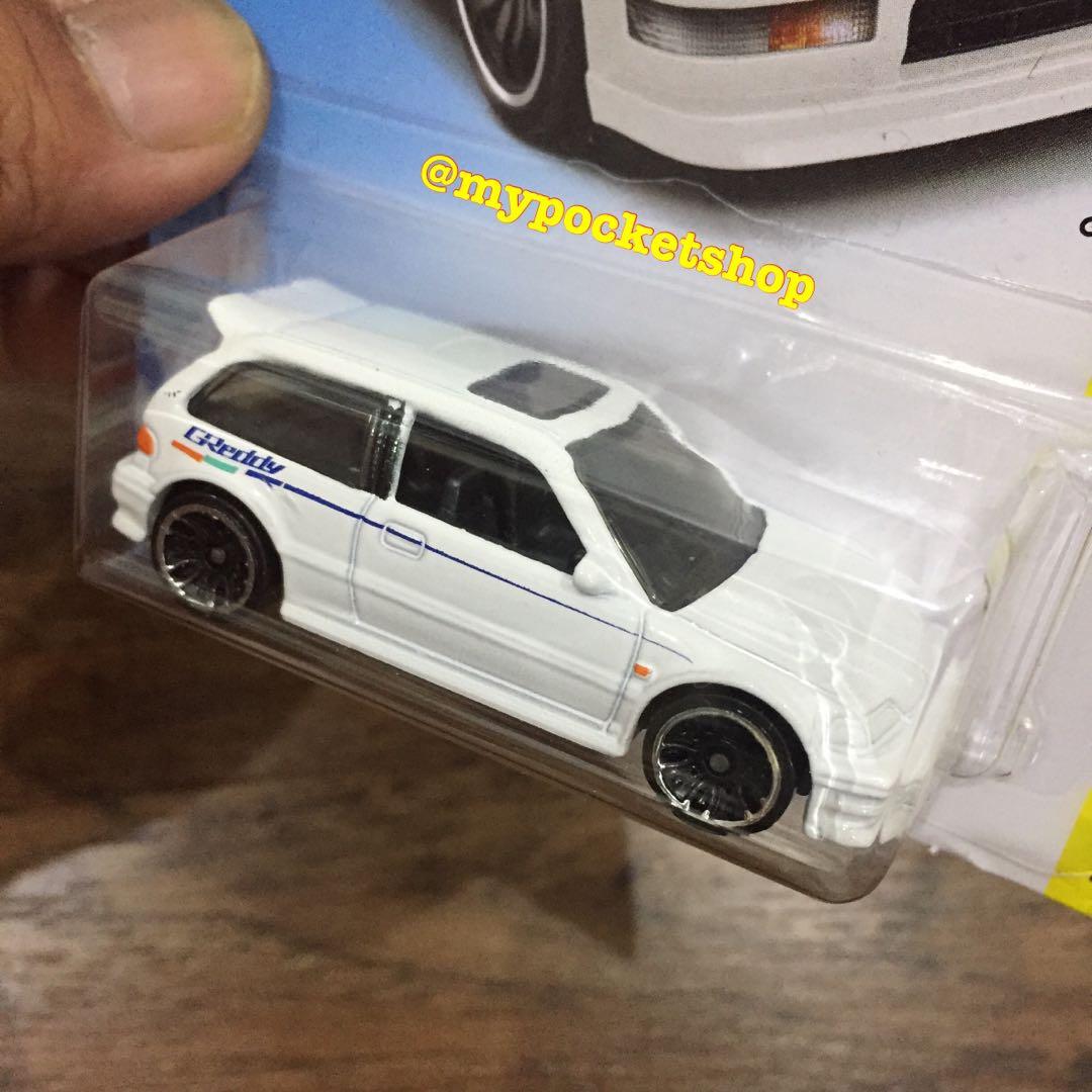 Hot Wheels 1990 HONDA CIVIC EF (2018 HW Speed Graphics / GREDDY ...