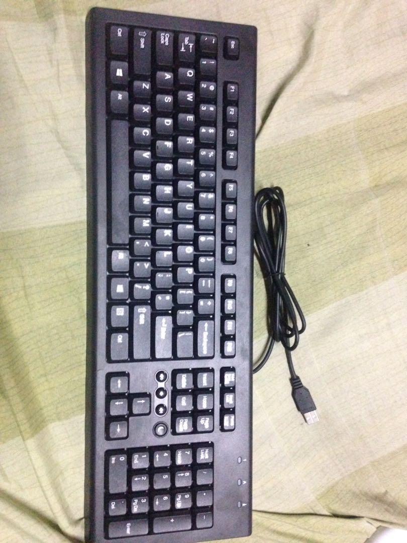 HP Keyboard PR1101U, Computers & Tech, Parts & Accessories, Computer ...