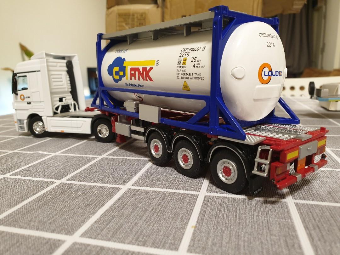 Iso tank container trailer, Hobbies & Toys, Toys & Games on Carousell