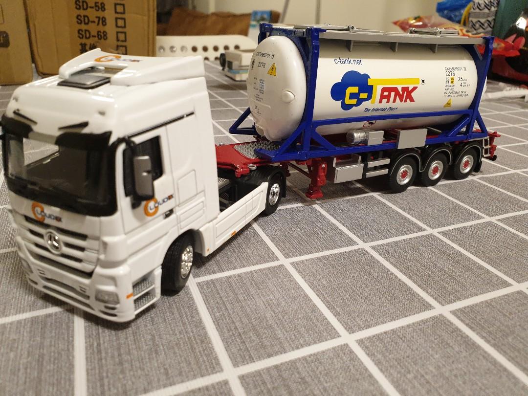 Iso tank container trailer, Hobbies & Toys, Toys & Games on Carousell